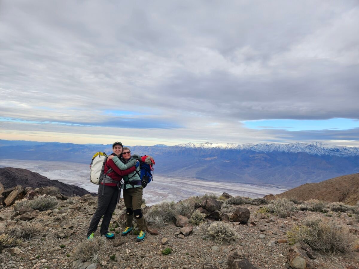 Styx Canyon (North Fork), Death Valley NP, California – Girl on a rope